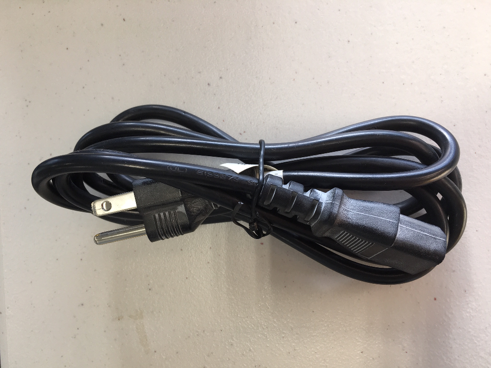 Portable charger cord store